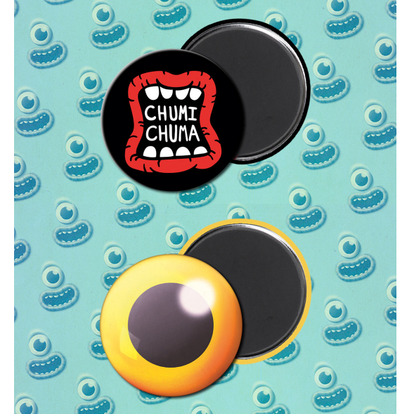 Pack chapas de Chumi Chuma – Fangazing